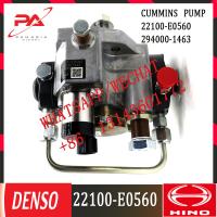China DENSO HP3 Diesel Fuel Injection Pump 294000-1463 22100-E0560 for HINO N04C for sale