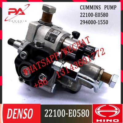 China DENSO HP3 Diesel Fuel Injection Pump 294000-1550 22100-E0580 for HINO Truck Excavator for sale