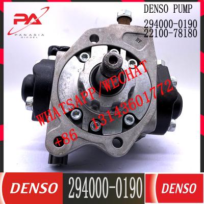 China DENSO HP3 Diesel Fuel Pump 294000-0190 22100-78180 for Toyota Hino N04C Engine for sale