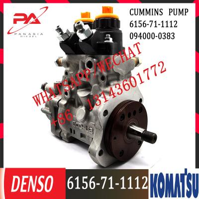 China DENSO Fuel Pump 094000-0383 6156-71-1112 for Komatsu PC400-7 PC450-7 SAA6D125E-3 Engine for sale