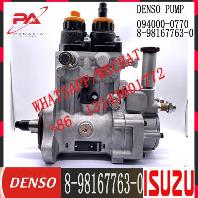 China 094000-0770 Diesel Common Rail Fuel Pump for ISUZU 6WG1 8-98167763-0 for sale