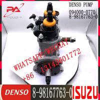 China 094000-0770 8981677630 Diesel Fuel Pump for ISUZU 6WG1 8-98167763-0 for sale