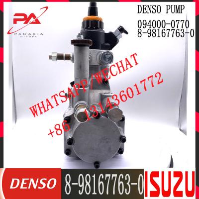 China Common Rail Diesel Injection Fuel Pump 094000-0770 for ISUZU 6WG1 8-98167763-0 for sale