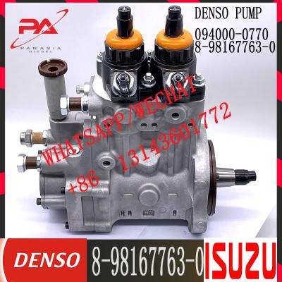 China DENSO HP0 Diesel Fuel Injection Pump 094000-0770 8-98167763-0 for ISUZU 6WG1 Engine for sale