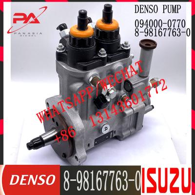 China ISUZU 6WG1 Engine Fuel Injection Pump 8-98167763-0 094000-0770 0940000770 for sale