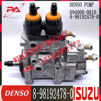 China DENSO HP0 Diesel Common Rail Fuel Pump 094000-0810 for ISUZU 8-98192478-0 for sale