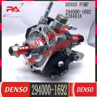 China DENSO HP3 Diesel Fuel Injection Pump 294000-1692 5284018 for DCEC Truck Excavator for sale