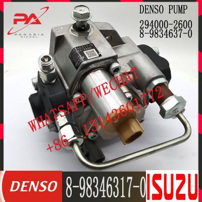 China DENSO HP3 Injection Pump 294000-2600 for ISUZU Engine Fuel Injection Pump 8-98346317-0 for sale