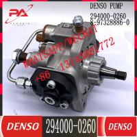 China HP3 Common Rail Fuel Pump 294000-0260 for ISUZU 4JJ1 Engine 8-97328886-1 for sale