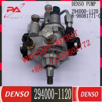 China DENSO Diesel Fuel Injection HP3 Pump 294000-1120 OEM 8-98081771-0 for ISUZU Excavator Truck for sale