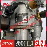 China DENSO HP3 Diesel Fuel Injection Pump 294000-1133 for ISUZU 8-98081772-1 Excavator Truck for sale