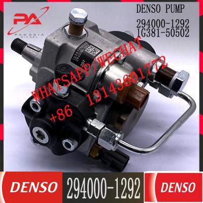 China DENSO HP3 Diesel Fuel Injection Pump 294000-1292 OEM 1G381-50502 for Excavator Truck for sale