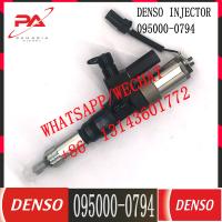 China Original Common Rail Fuel Injector 095000-0792 095000-0793 095000-0794 for HINO 23910-1222 for sale