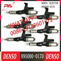 China Original Common Rail Fuel Injector 095000-0170 095000-0173 for HINO J08C 23910-1033 12 Months Warranty for sale