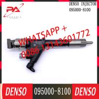 China DENSO Common Rail Fuel Injector 095000-8100 for HOWO A7 VG1096080010 0950008100 for sale