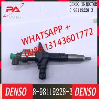 China Original Diesel Common Rail Injector 8-98119228-3 for Isuzu D-MAX 4JJ1 095000-8370 for sale