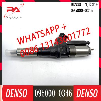 China DENSO 095000-0346 Diesel Fuel Injector for ISUZU 6TE1 1-15300363-6 1-15300363-5 for sale