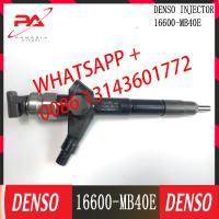 China Diesel Engine Fuel Injector 16600-MB40E 095000-6243 For Nissan YD25 16600-VM00D for sale