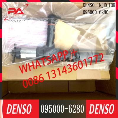China DENSO Common Rail Diesel Fuel Injector 095000-6280 for Komatsu 6219-11-3100 for sale