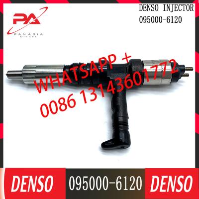 China Komatsu PC650-8 Excavator 6D140 Fuel Injector 6261-11-3100 095000-6120 for sale
