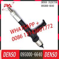 China DENSO 095000-6640 Common Rail Diesel Fuel Injector for KOMATSU SAA6D125E-5 6251-11-3200 for sale