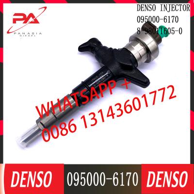 China DENSO Diesel Common Rail Fuel Injector 095000-6170 for ISUZU 4JJ1 8-98011605-0 for sale