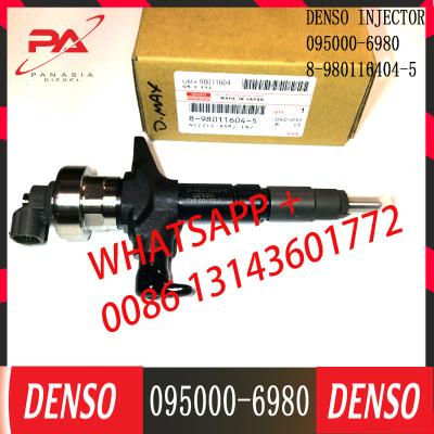 China Common Rail Fuel Injector 095000-6980 8980116041 8980116045 for ISUZU 4JJ1 Diesel Engine for sale