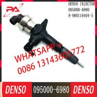 China Common Rail Diesel Fuel Injector 095000-6980 for Isuzu D-Max 4JJ1 Engine 8-98011604-0 for sale