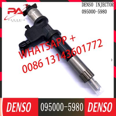 China DENSO Diesel Common Rail Fuel Injector 095000-5980 095000-5982 for ISUZU 4HK1 6HK1 for sale