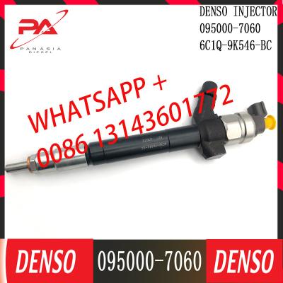 China 6C1Q-9K546-BC Diesel Common Rail Fuel Injector 095000-7060 For Transit Denso for sale