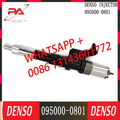 China 095000-0801 Common Rail Diesel Fuel Injector 6156-11-3100 for Komatsu SA6D125E Engine for sale