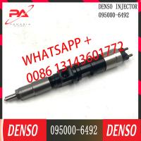 China Genuine Common Rail Diesel Engine Fuel Injector 095000-6492 RE529118 for sale