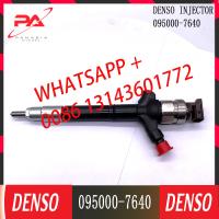 China Diesel Common Rail Fuel Injector 095000-7640 23670-09290 for Toyota 2AD-FTV for sale