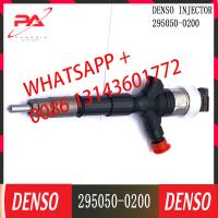 China 295050-0200 Common Rail Diesel Fuel Injector 23670-39365 23670-30400 for Toyota for sale