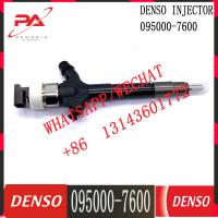 China Genuine Common Rail Diesel Engine Fuel Injector 095000-7600 23670-0R160 for Toyota for sale