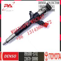 China DENSO Diesel Common Rail Injector 095000-5741 for Toyota 23670-30080 12V for sale