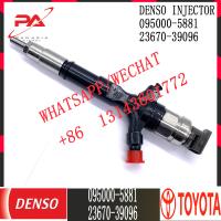 China DENSO Diesel Common Rail Injector 095000-5881 for Toyota 23670-39096 for sale