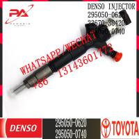 China DENSO Diesel Common Rail Injector 295050-0620 295050-0740 for Toyota 23670-30420 12 Month Warranty for sale