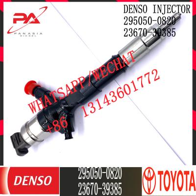 China DENSO Diesel Common Rail Injector 295050-0820 for Toyota 23670-39385 12V for sale