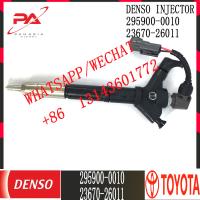 China DENSO Diesel Common Rail Injector 295900-0010 for Toyota 23670-26011 12V for sale
