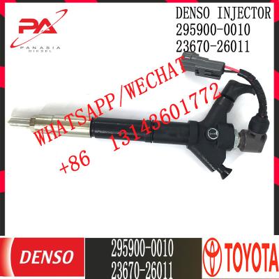 China DENSO Diesel Common Rail Injector 295900-0010 for Toyota 23670-26011 12V for sale