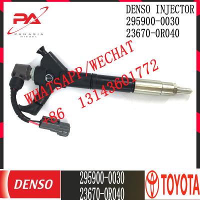 China DENSO Diesel Common Rail Injector 295900-0030 for Toyota 23670-0R040 12V for sale