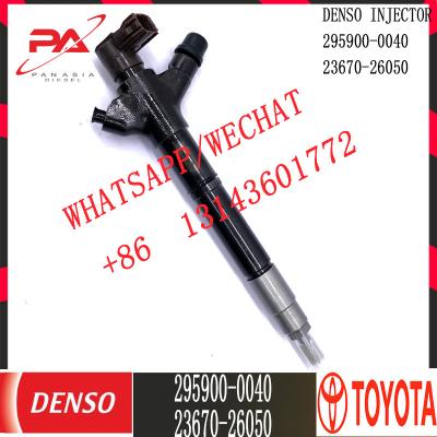 China DENSO Diesel Common Rail Injector 295900-0040 for Toyota 23670-26050 12 Month Warranty for sale