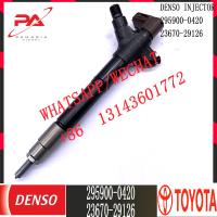 China DENSO Diesel Common Rail Injector 295900-0420 for Toyota 23670-29126 12V for sale