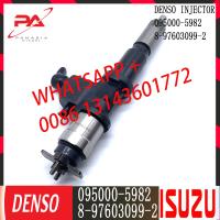 China DENSO Diesel Fuel Injector 095000-5984 5980 5982 8-97603099-2 for ISUZU 4HK1 6HK1 for sale