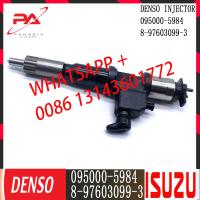China DENSO Common Rail Diesel Injector 095000-5984 for ISUZU 8-97603099-3 12V for sale