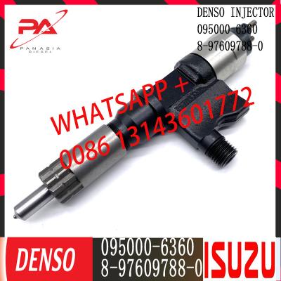 China DENSO Diesel Common Rail Injector 095000-6360 for ISUZU 8-97609788-0 12 Month Warranty for sale
