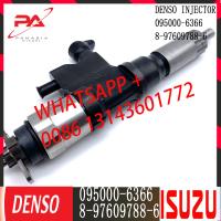 China DENSO Diesel Common Rail Injector 095000-6366 for ISUZU 8-97609788-6 12 Month Warranty for sale