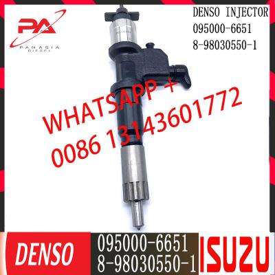 China DENSO Diesel Common Rail Injector 095000-6651 for ISUZU 8-98030550-1 12V for sale