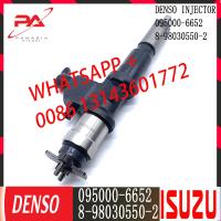 China DENSO Diesel Common Rail Injector 095000-6652 for ISUZU 8-98030550-2 12 Month Warranty for sale